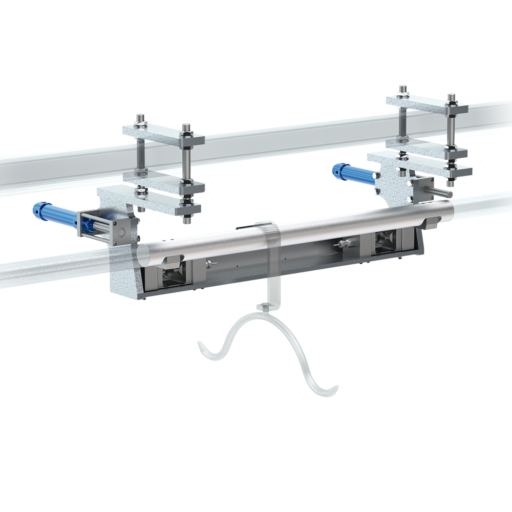 Static overhead track scale | Höfelmeyer Waagen